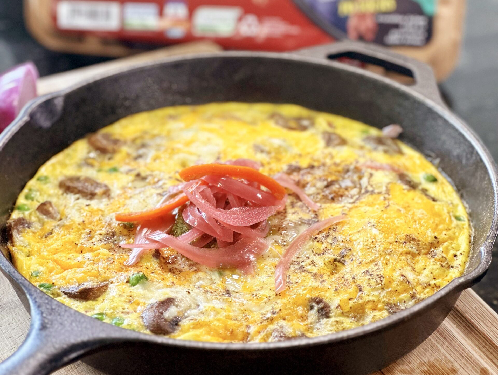 Recipe Info Seafood Frittata